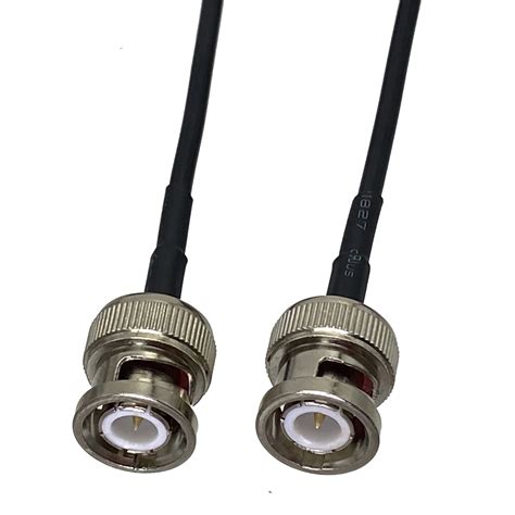 Rg174 Bnc 수 플러그 Sma 수 플러그 Rf 동축 커넥터 피그 테일 점퍼 케이블 1 개 신제품 4 인치 ~ 5m Aliexpress