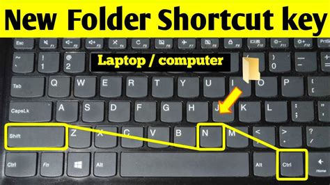 How To Create New Folder In Laptop How To Create New Folder In Computer New Folder Shortcut
