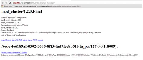Los trabajos de Sísifo JBoss Apache mod cluster Configure SSL to