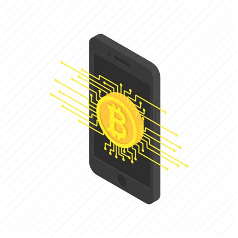 Bitcoin Cryptocurrency Device Digital Mobile Smartphone
