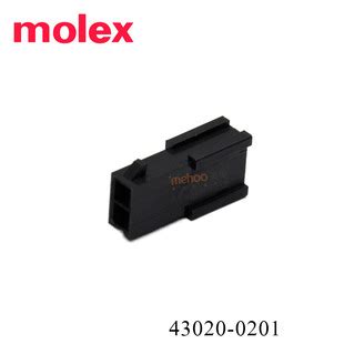 2小时发货43020 0201连接器胶壳 原装molex连接器 300mm间距 阿里巴巴