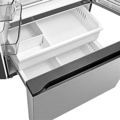 Midea Jumbo Capacity 29 3 Cu Ft Smart French Door Refrigerator With Dual Ice Maker Water And