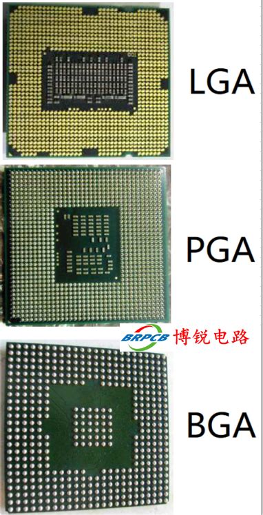 LGAPGABGA封装对比 IC封装载板 深圳市博锐电路科技有限公司