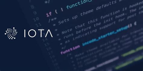 Dlt Platform Iota Releases Tokenization Framework Cryptoninjas