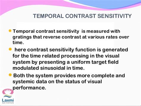 Contrast Sensitivity