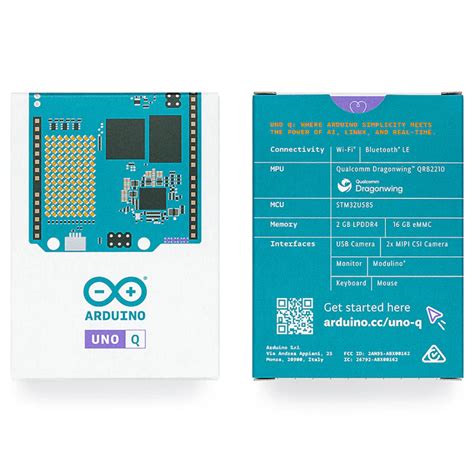 Official Arduino Uno Q Sbc Abx00162 Pre Order Robocraze