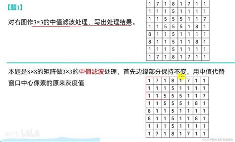 数字图像处理期末速成笔记 Csdn博客