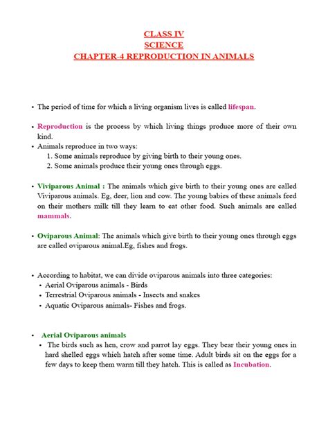 Class 4 Science Chapter 4 Reproduction In Animals Pdf Egg Frog
