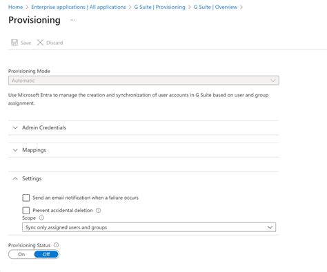 Provisioning Scope Setting Is No Longer Displayed In Microsoft Entra Id Microsoft Qanda