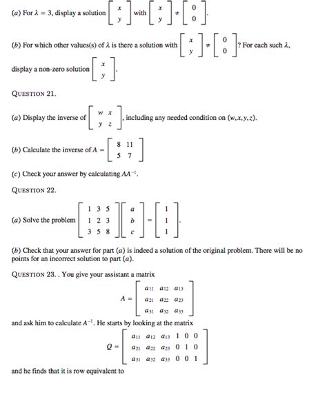 Solved QUESTION A Matrix M Is Shown Below A Show That Chegg Com