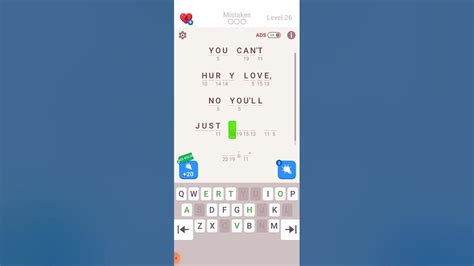 Cryptogram Level 26 Letters And Numbers Youtube