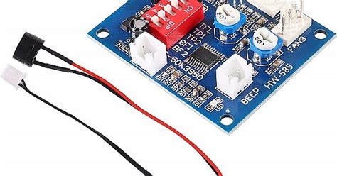 PWM 4 DC Fan Temperature Speed Controller Board Temperature Speed Controller Board