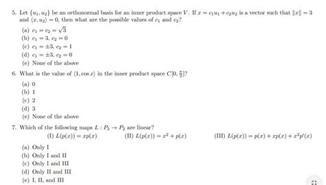 answered 5 let {u1 u2} be an orthonormal basis for an inner product