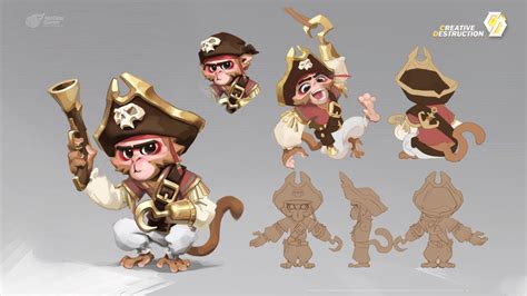 ArtStation 宠物系统 Zhuoxin Zang Concept art characters Character