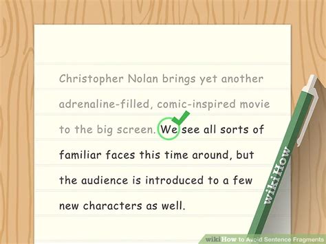 G Mag How To Avoid Sentence Fragments Sentence