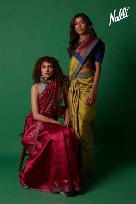 Restyle Your Traditional Silk Sarees In New Draping Patterns Tussar
