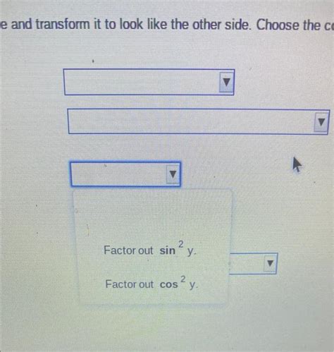 Solved Prove The Identity Tan2y−sin2y Sin2ytan2y To Prove