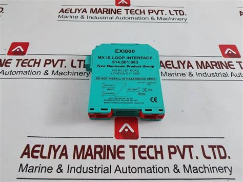 Tyco Exi800 Mx Is Loop Interface Module Aeliya Marine