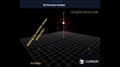 7 4 use cursor to make particles in 3d graphics cursor cursorai nextjs15 javascript youtube