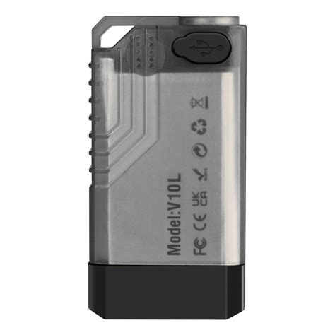 Boruit V10 High Power 1000lm Led Flashlight Keychain Magnet Flashlight Torch With Red Laser