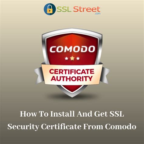 Comodo Certificate Howto Howto Techno