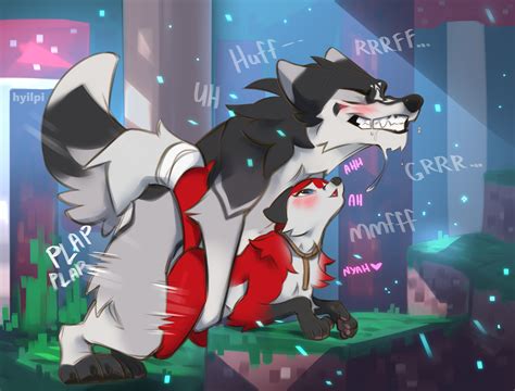 Rule 34 2023 Artist Name Black Body Black Fur Blush Canid Canine