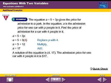 Relations And Functions Pre Algebra Lesson 8 1 Determine