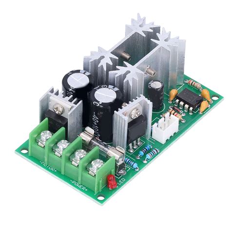 Buy PWM Motor Speed Controller DC V High Power Drive Module W A With Potentiometer