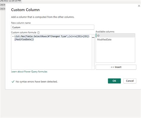 Solved Power Query Get Maxmin Of Group Of Rows Without Microsoft Fabric Community