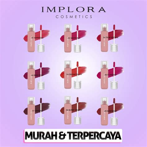 Jual Implora Jelly Tint 5ml Lip Tin Jelly Ready 9 Shade Color