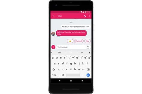 Google Is Bringing Allos Smart Reply Feature To The Android Messages App The Verge