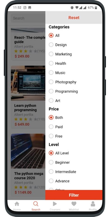 React Native Lms App Template Course App Template React Native