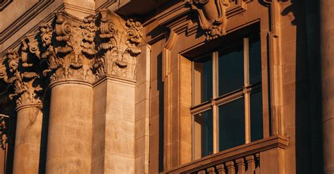 Closeup Of An Architectural Detail Of A Classicist Building · Free