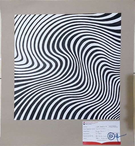 Nirmana Garis Desain Decal Seni Geometris Gambar Seni Garis