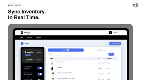 Quicksync For Clover Clover Shopify Integration Quicksync Shopify App Store
