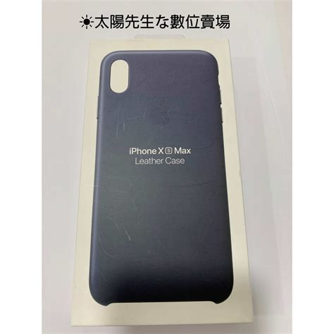 全新 Apple Xs Max Leather Case皮革保護殼 原廠 蝦皮購物