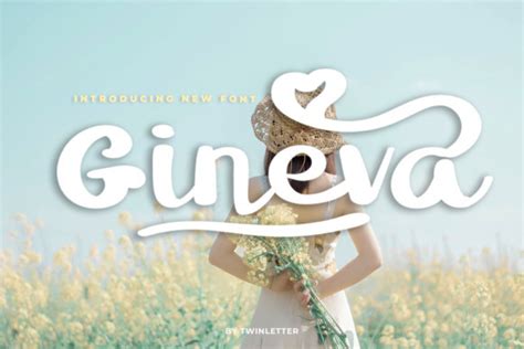 Gineva Font Free Font