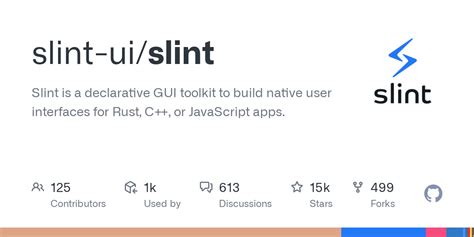 Slint Cargo Toml At Master Slint Ui Slint GitHub