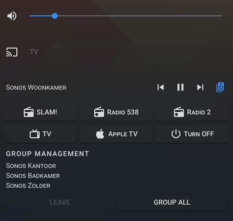 Lovelace Mini Media Player Lovelace And Frontend Home Assistant Community