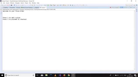 pizza ordering project in java with source code and report [ download