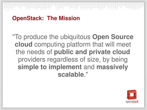 PPT OpenStack Open Source Cloud Software PowerPoint Presentation Free Download ID 2230435