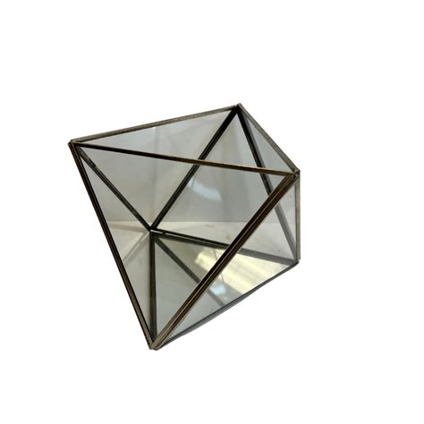 Large Gold Geometric Table Decor Greenhouse Picker Sisters