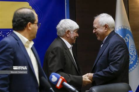 عکس خوش و بش چهره های سیاسی با ظریف از عبدالله گنجی تا محمد هاشمی