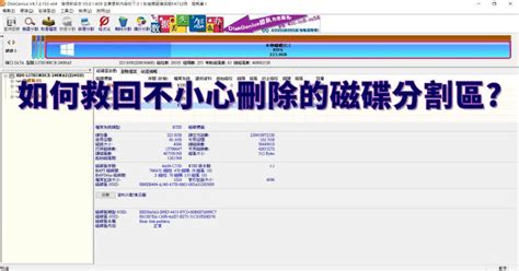 如何用 Diskgenius 回復不小心刪除的磁碟分割區 Unikos Hardware