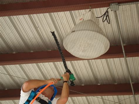 Access To Equipment Under Bird Netting Bird Proofing Australia