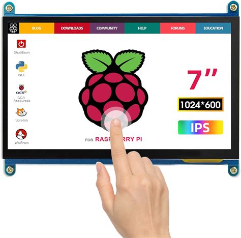 Amazon Com ELECROW Raspberry Pi Screen Touchscreen 7 Inch Mini Monitor HDMI Compatible LCD