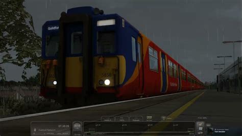 Swr Class 4558 London Waterloo Guilford Youtube