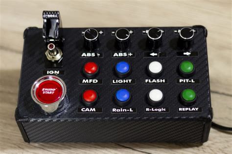 Button Box Sim Racing Xbox Play Station Ps Console Start Lighted Toggle Button Box Sim Racing Xbox Play Station Ps Console Start Lighted Toggle