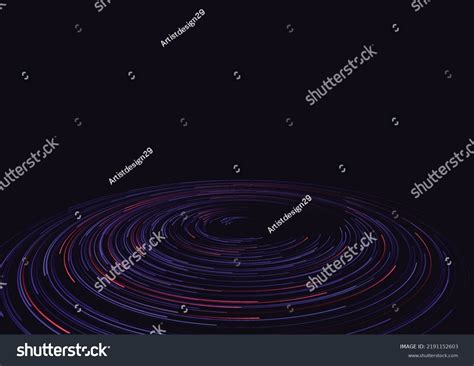 Data Flow Technology Connection Abstract Radial Stock Vector Royalty Free 2191152603