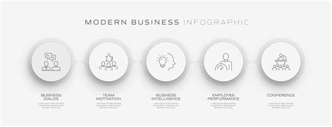 현대 비즈니스 관련 프로세스 인포그래픽 템플릿 프로세스 타임라인 차트 선형 아이콘이 있는 워크플로 레이아웃 0명에 대한 스톡 벡터 아트 및 기타 이미지 Istock